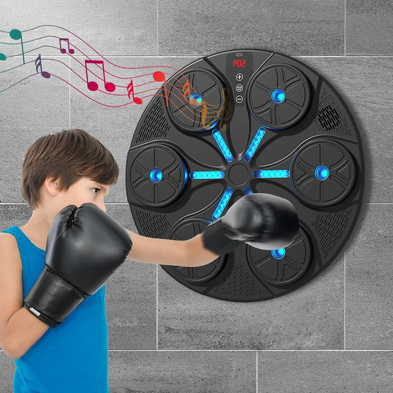 New Smart Music Boxing Machine Wall Mounted Fitness Punching Bag ...