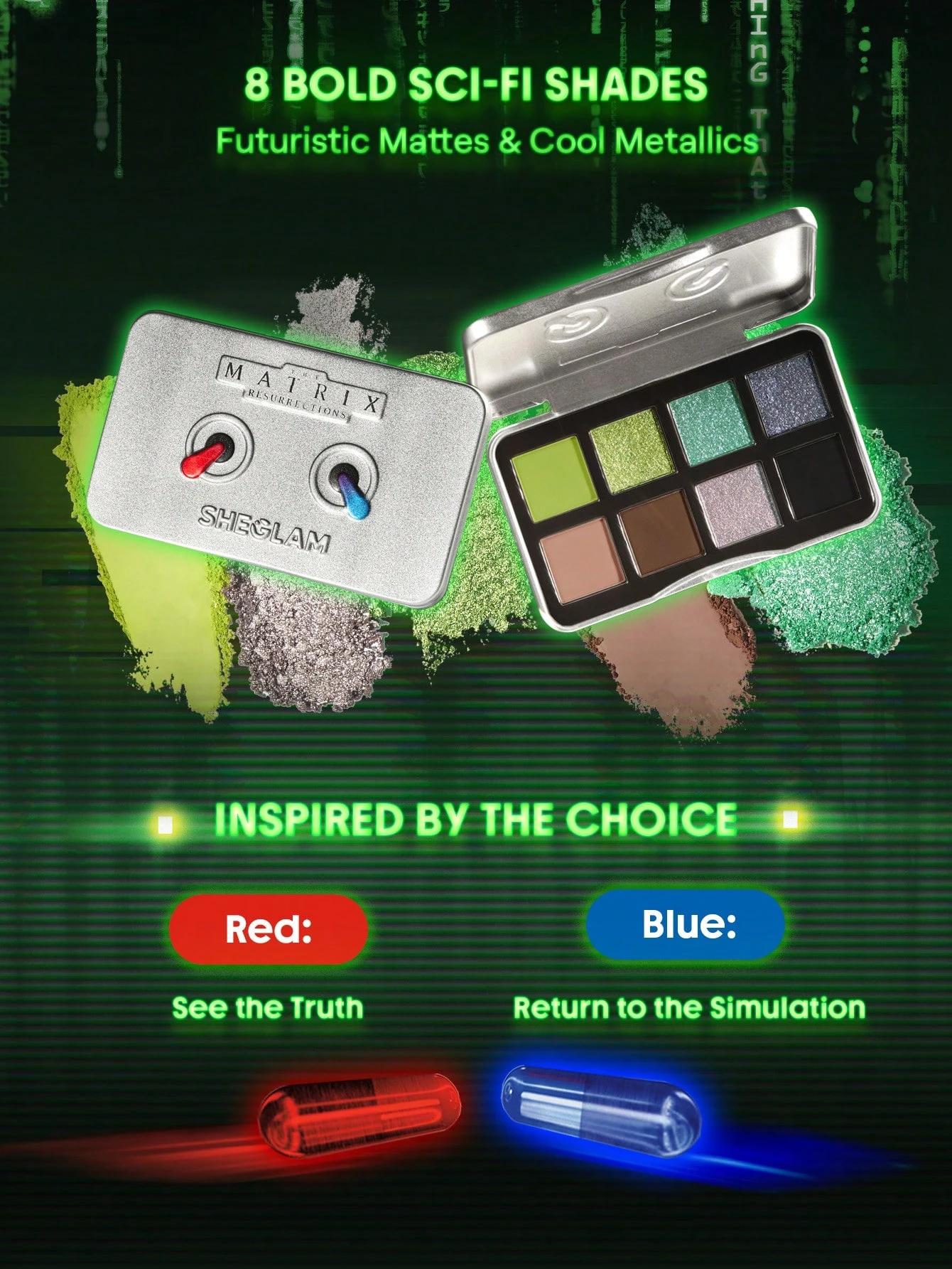 The Matrix Resurrections X SHEGLAM Full Collection Makeup Set Lipstick ...