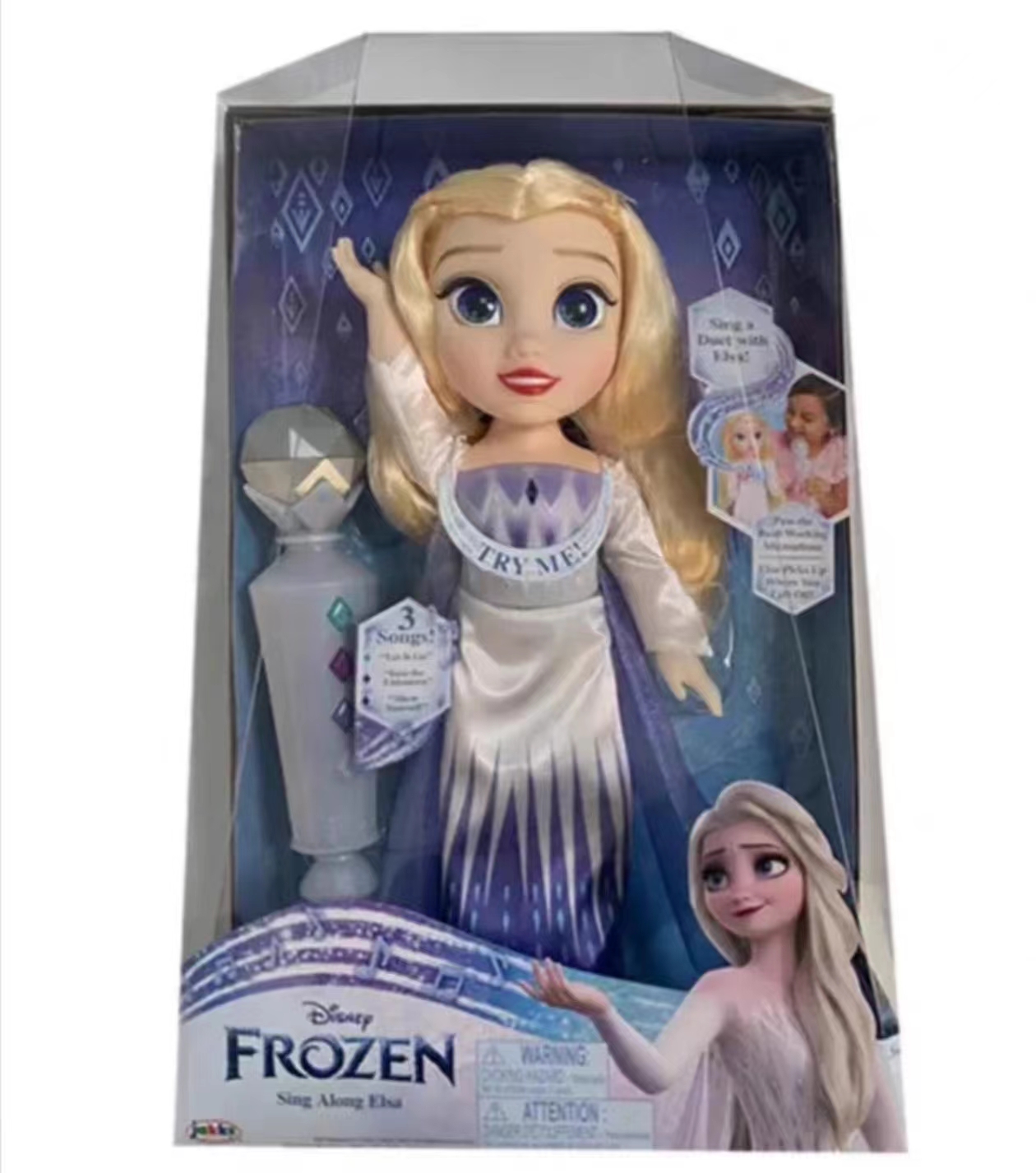 Disney Frozen Sing Along Elsa Doll Playset, 2 Pieces | Shopee Malaysia