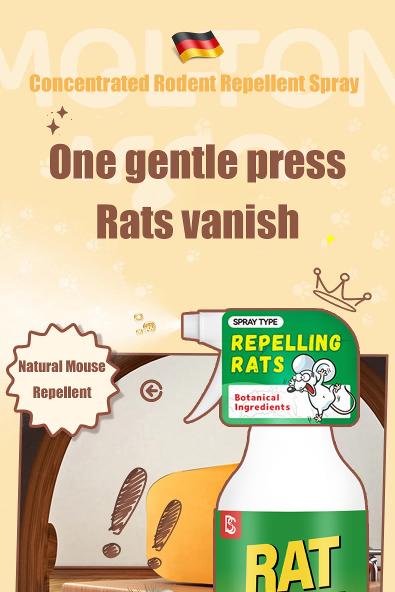 🚫🐭No mice within 100 meters🐭🚫Rat repellent spray Penghalau tikus ubat ...