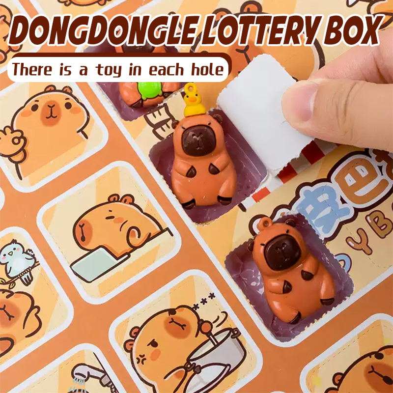 【40 Holes】 Capybara Blind Box lucky Draw Box Suprise Gift Box For Kids ...