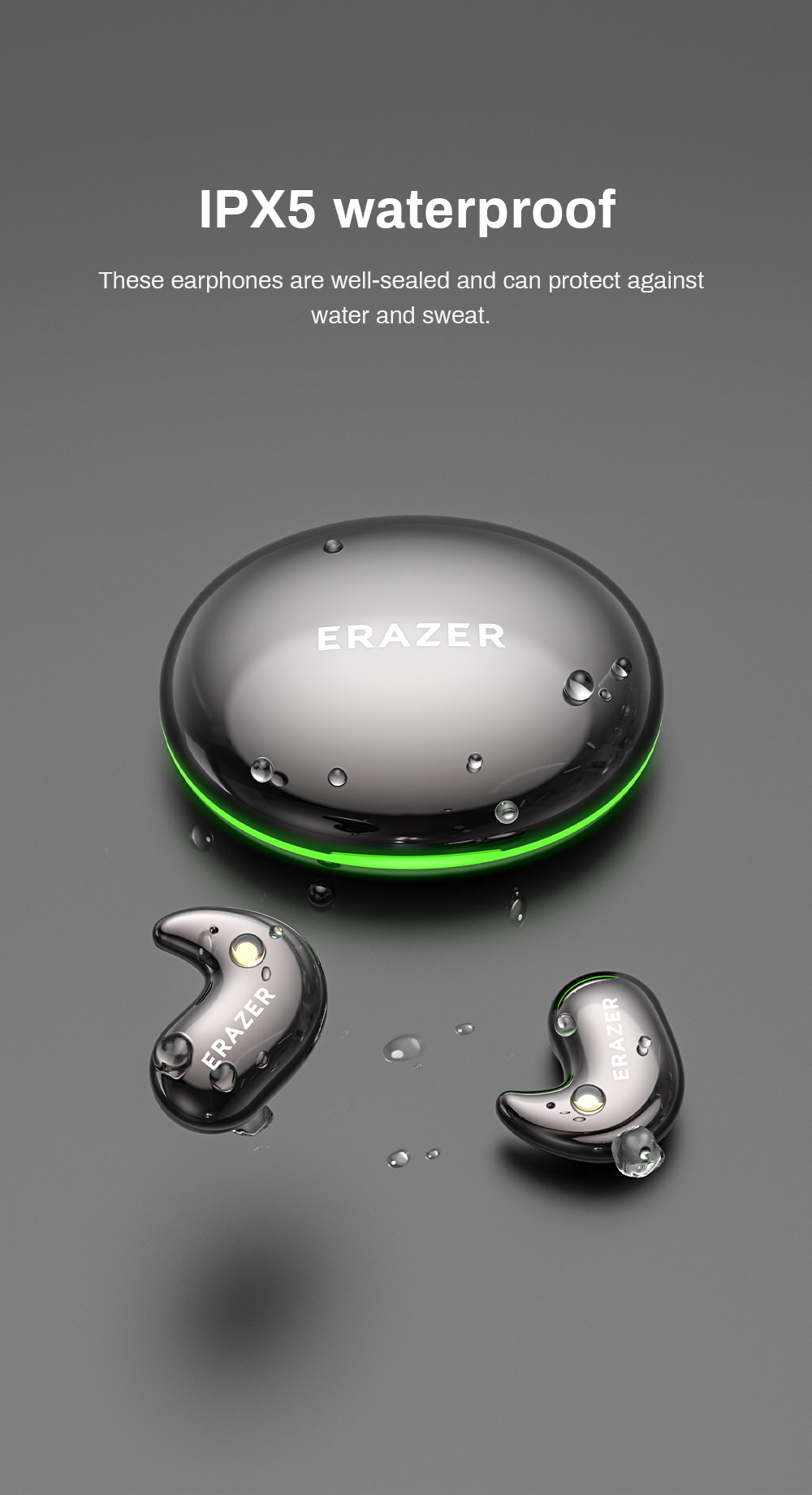 Lenovo ERAZER XF58 Sleeping Earbud AI Smart Real-Time Translation ...