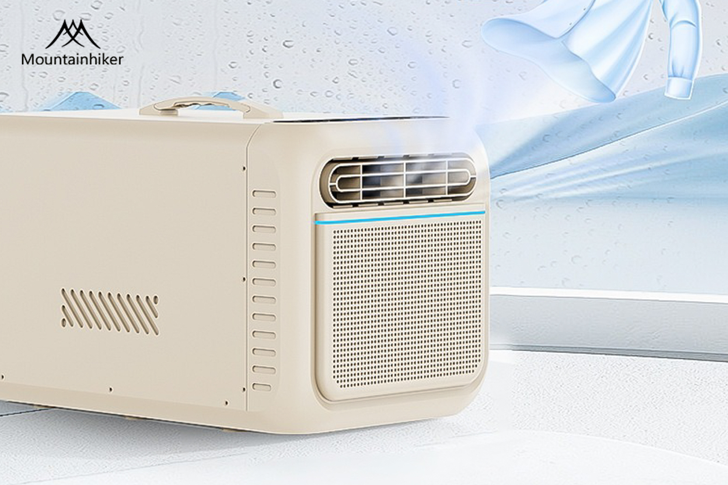 MOUNTAINHIKER Outdoor camping portable mini air conditioner single ...