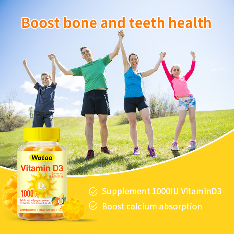 Halal Vitamin D3 1000IU Gummies 100's, Vitamin D Drops For Baby ...