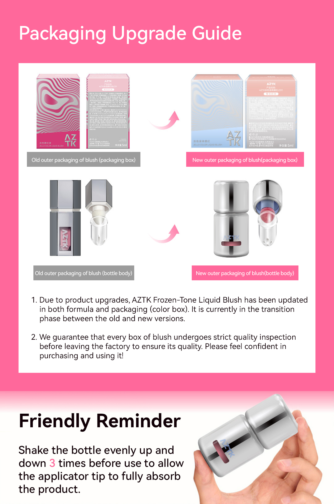 AZTK Frozen Liquid Blush | Shopee Malaysia