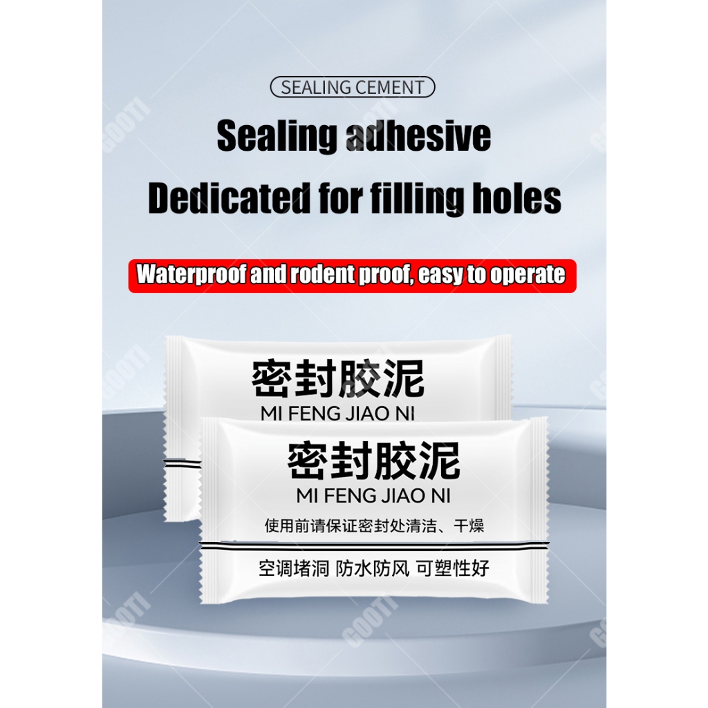 Sealant Putty for Pipe and Wall Openings Insect-proof Duct Seal Clay ...