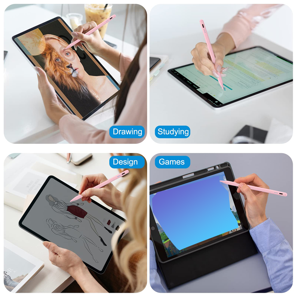 Rechargeable Precision Tilt Stylus for Android Tablets: Smooth Writing ...