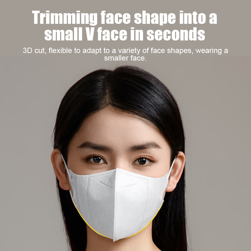 [Ready Stock] 50PCS Adult 3D Mask Duckbill Black/White Disposable Face Mask Earloop Premium Mask ...