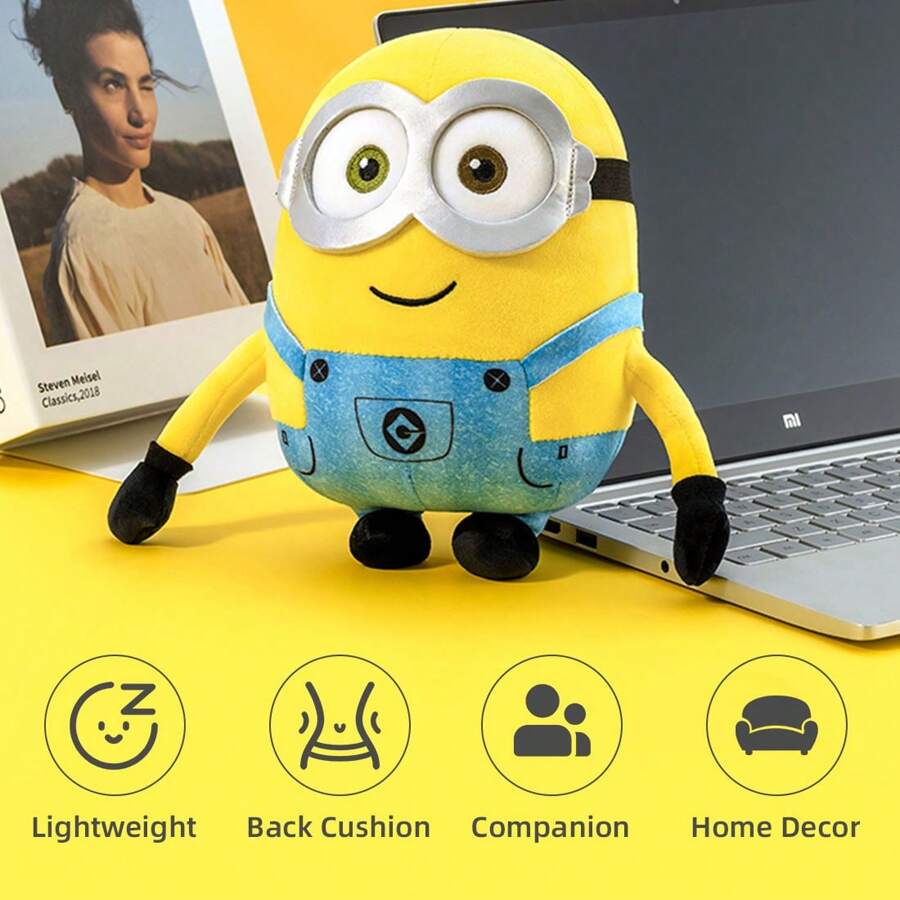 MINISO Despicable Me Minions Series - Super Soft 8-inch Bob Plush Doll ...