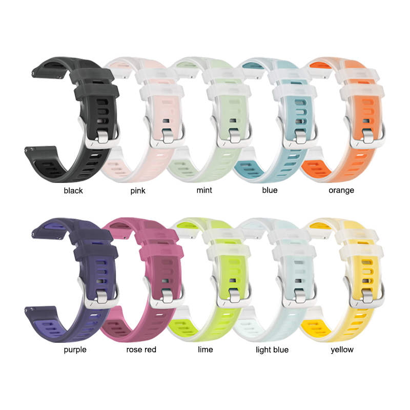 Translucent Jelly Silicone Strap For COROS PACE 2 3 APEX 2 pro APEX ...