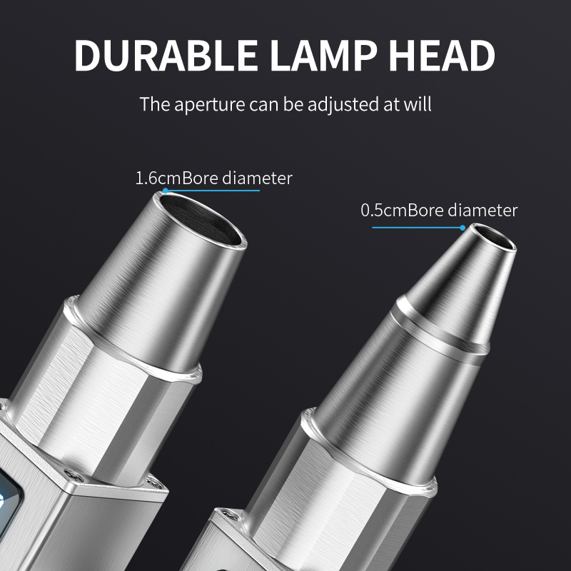SMILING SHARK LED Jade Torch Light 3 Light Source Bright Light ...