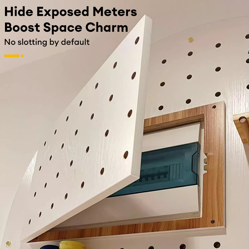 【𝟐-𝟑 𝐝𝐚𝐲𝐬 𝐝𝐞𝐥𝐢𝐯𝐞𝐫𝐲】YJ Pegboard Solid Wood Wall Storage Rack For ...