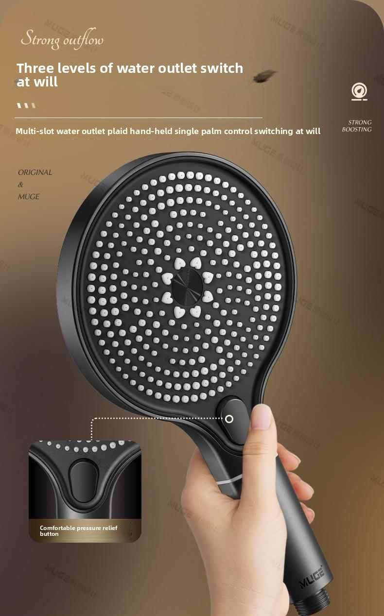 (1 year warranty) Hand Shower Bathroom Package 15cm High Pressure ...
