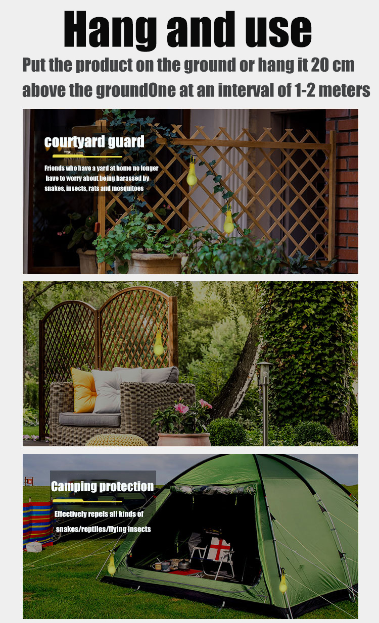 Snake-free within1000m belerang halau ular 驱蛇丸 snake repellent ...