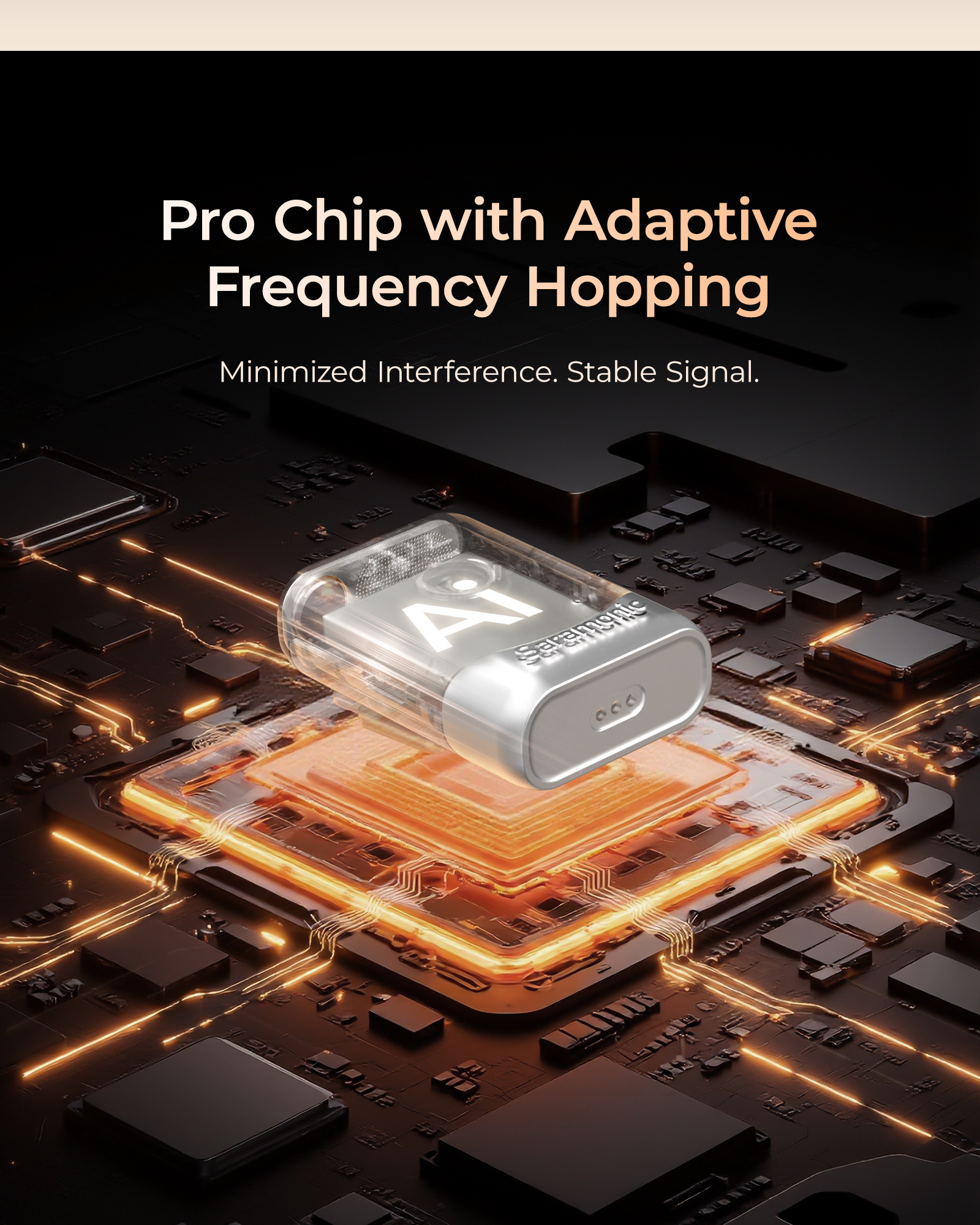 Saramonic Mix 2.4 GHz Professional Wireless Microphone with Mic In ...