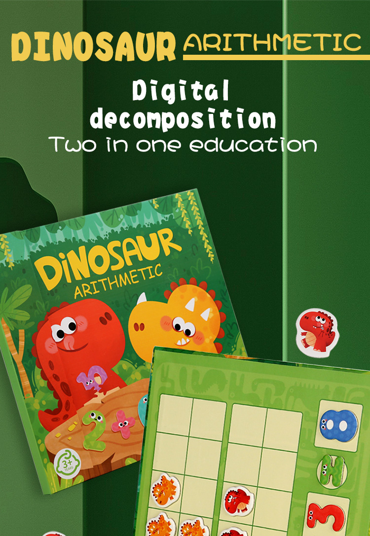 NIKO Magnetic Math Number Book Early Educational Toys Math Learning ...