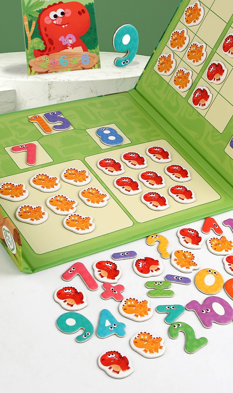 NIKO Magnetic Math Number Book Early Educational Toys Math Learning ...