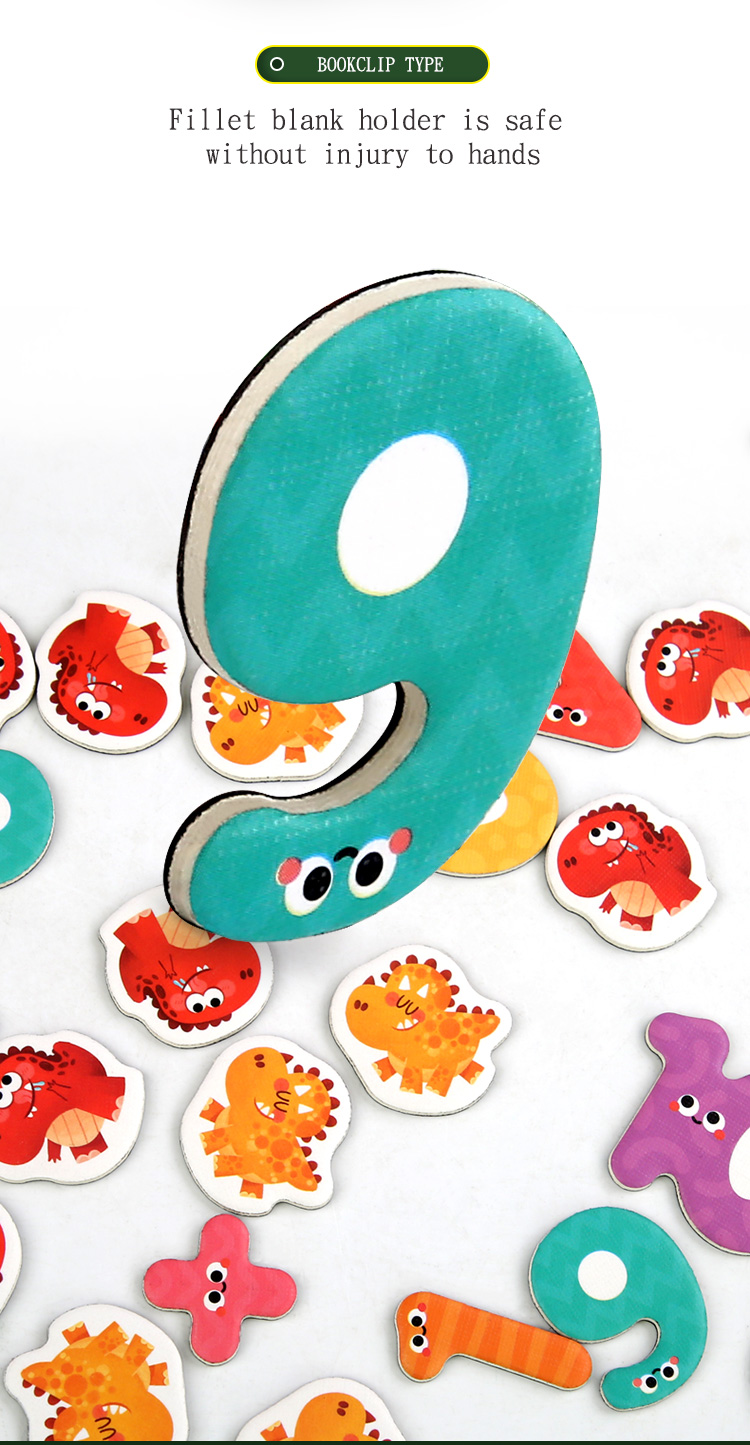 NIKO Magnetic Math Number Book Early Educational Toys Math Learning ...