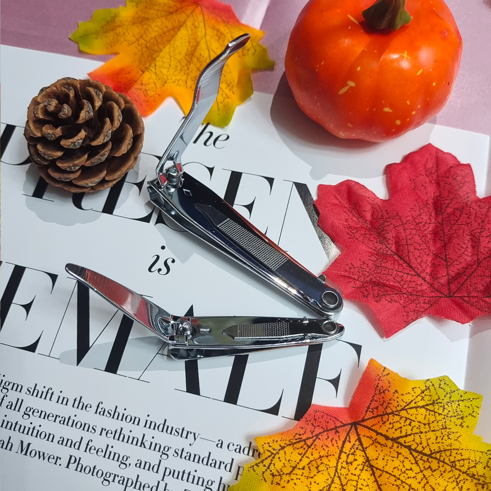 Stainless Steel Nail Clippers for Thick Nails - Heavy Duty Wide Mouth ...