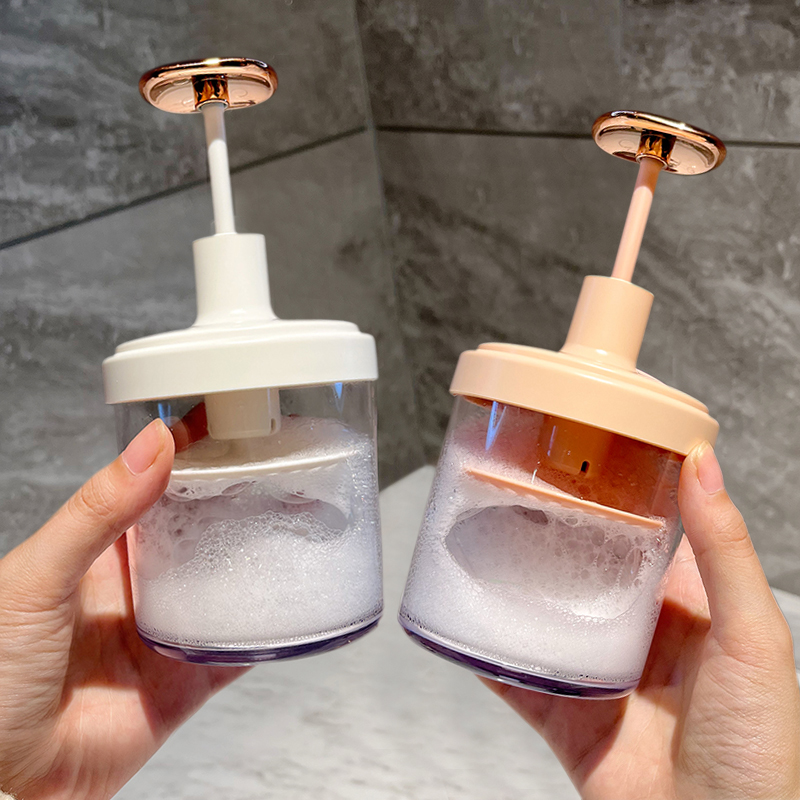 Facial Cleanser Frother Automatic Rebound Plastic Foam Maker Shampoo ...