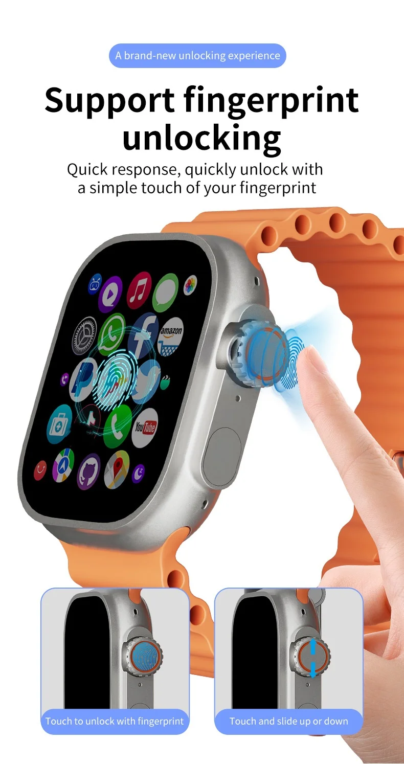 4G 5G LTE Full-Netcom DW100 Pro+ Android Smart Watch Cellular Version ...
