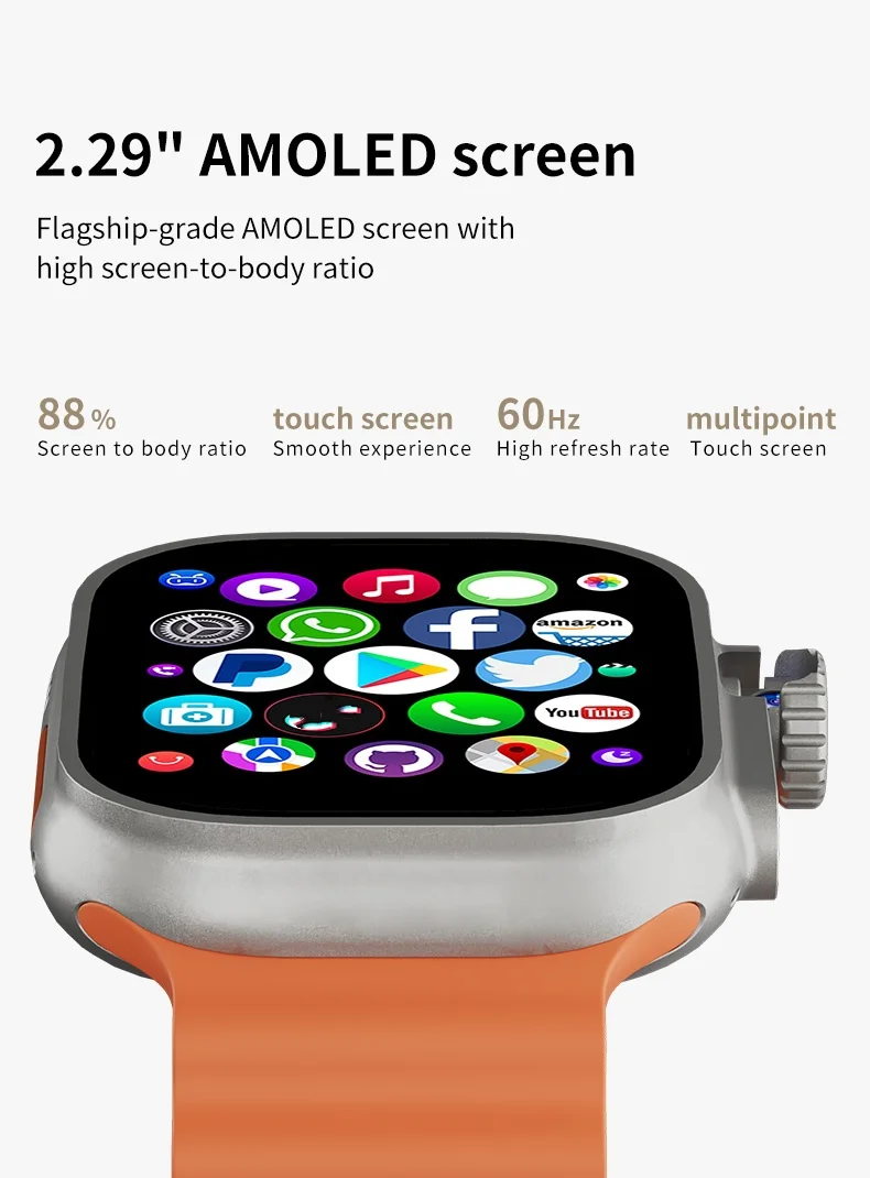 4G 5G LTE Full-Netcom DW100 Pro+ Android Smart Watch Cellular Version ...