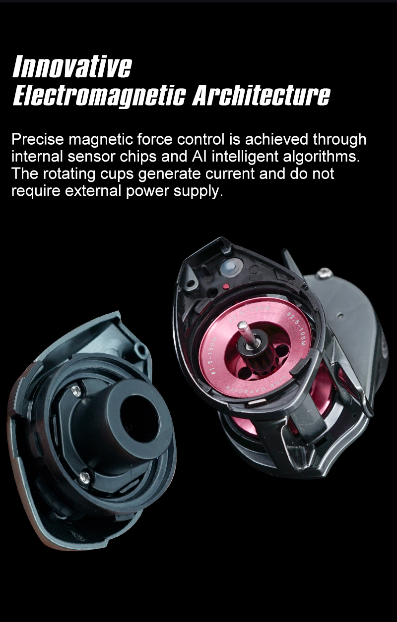 SEASIR DCAST DC Baitcasting Fishing Reel Digital Control long cast ...