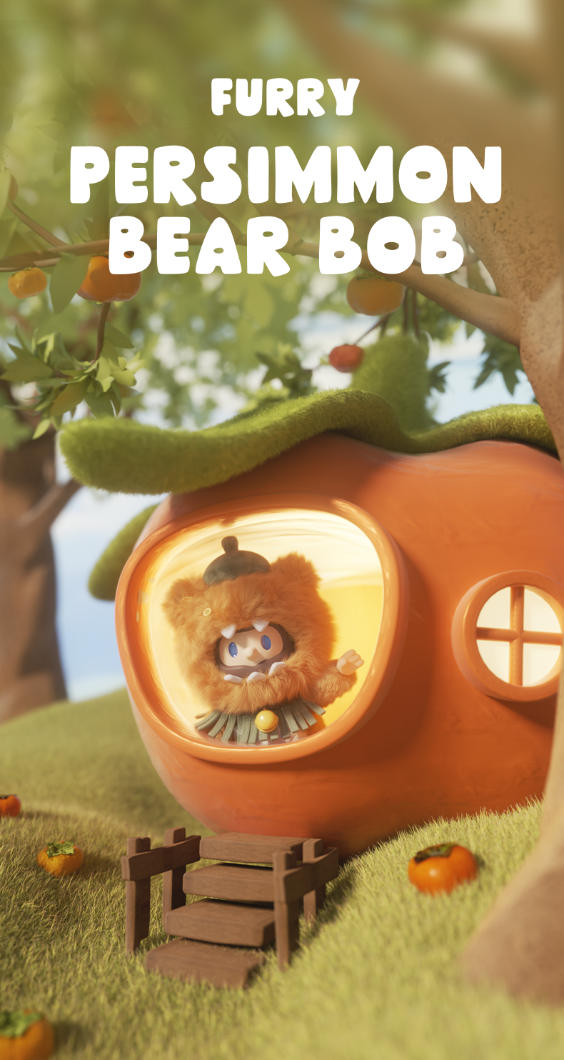FINDING UNICORN FARMER BOB FURRY PERSIMMON BEAR BOB（Limited item ...