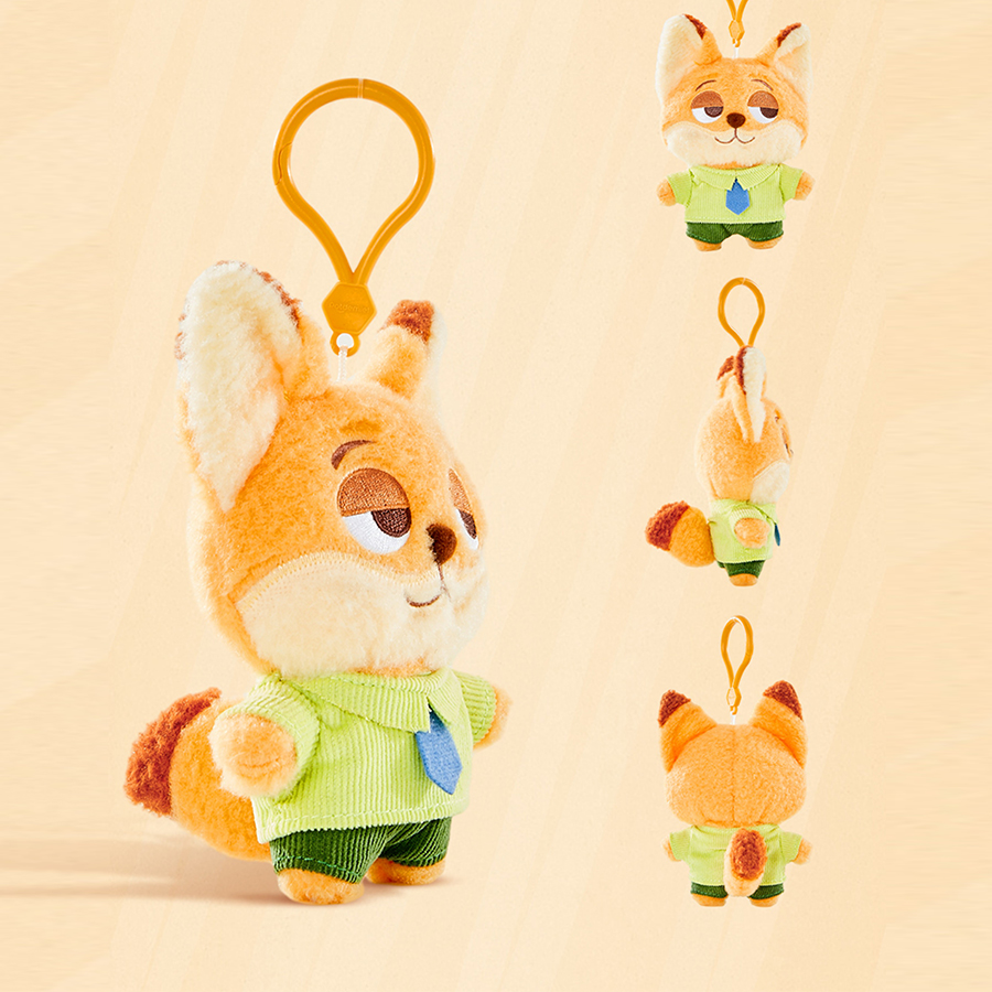 MINISO Disney Zootopia Series - Nick Wilde Pawpsicle Keychain Gift 9cm ...