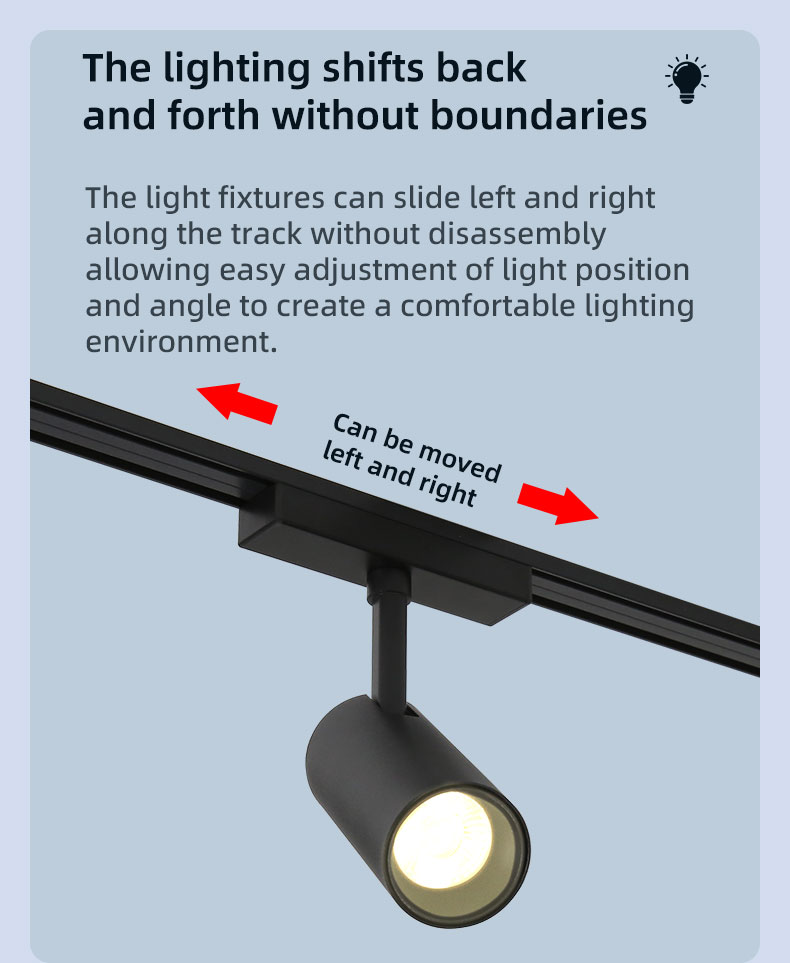 CANMEIJIA LED Magnetic Track Light 48V Modern LED Linear Light Magnet ...