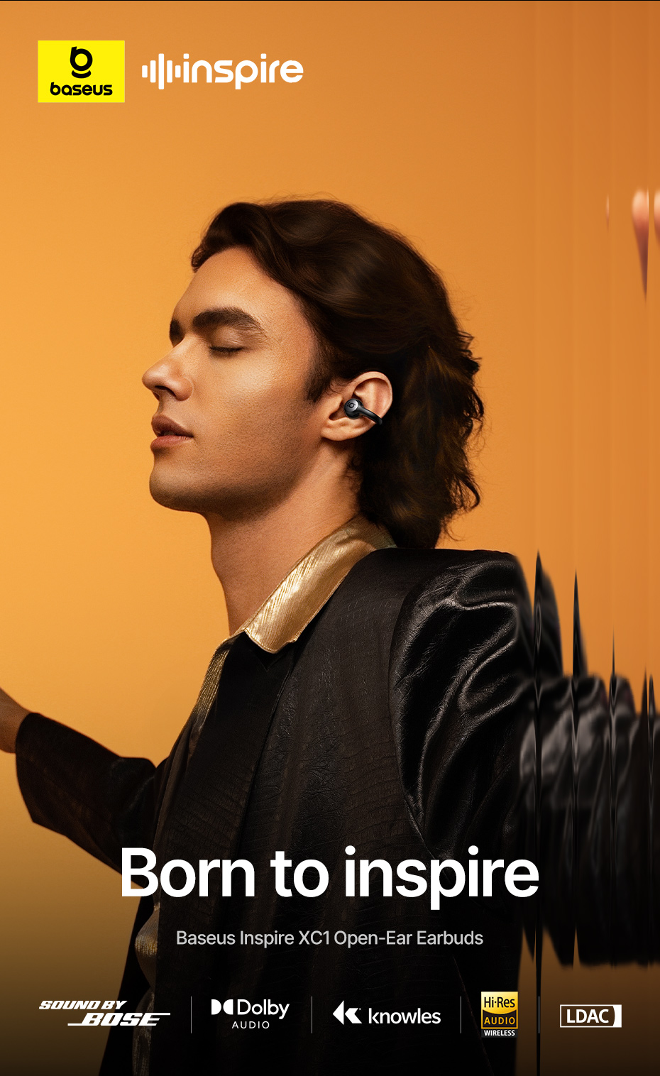 【BASEUS X Sound by BOSE】Baseus Inspire XC1 Open-Ear True Wireless ...