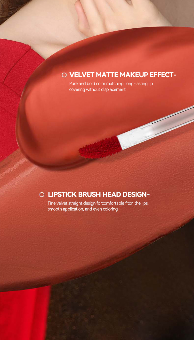 OCHEAL Velvet Matte Liquid Lip Lacquer – Transfer-Proof, Nourishing ...