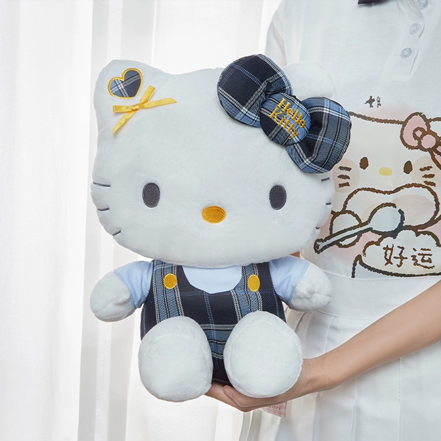 MINISO Sanrio Series - Hello Kitty Plush Doll, 8 Inch Sitting with ...