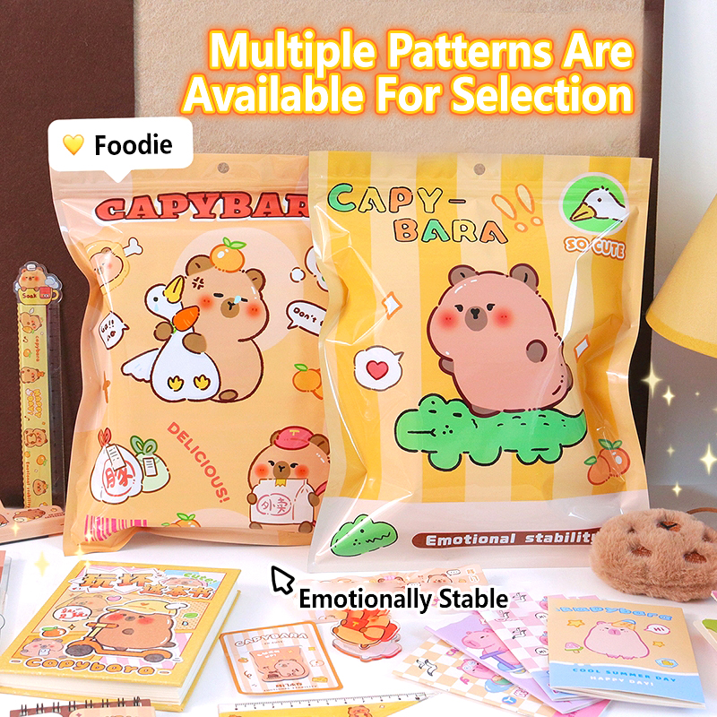 Capybara Stationery Blind Box Blind Bag Mystery Kids Cute Goodies ...