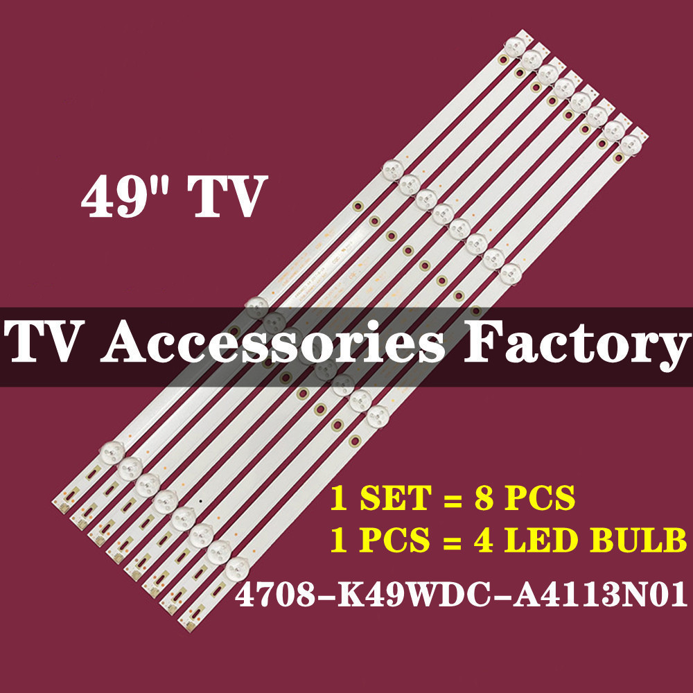 NEW 1 SET 49 "LED TCL H49V5000 Lamp Bar K490WDC1 A4 4708-K49WDC ...