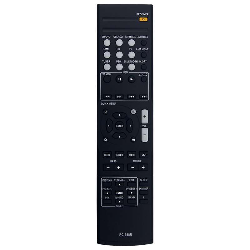 RC-928R Remote Control is compatible with Onkyo AV Receiver TX-SR252 TX ...