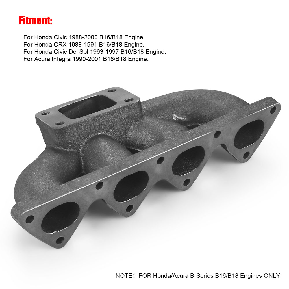 Cast Iron Exhaust Turbo Manifold Header B Series For Honda Civic 1988 ...