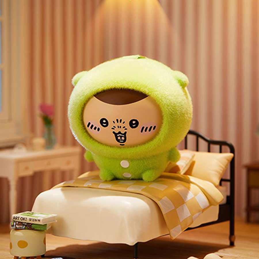 MINISO Chiikawa Pajama Series - Adorable Face-swap Blind Box Charm ...