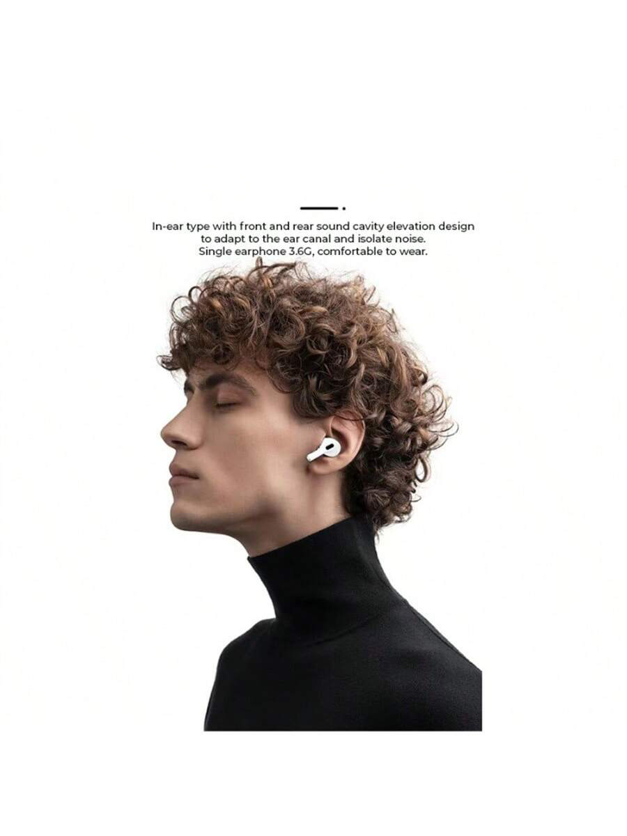 Smart Display Bluetooth Earbuds, HIFI Sound Headset, EQ Transparent Mode, Compact Headphone ...