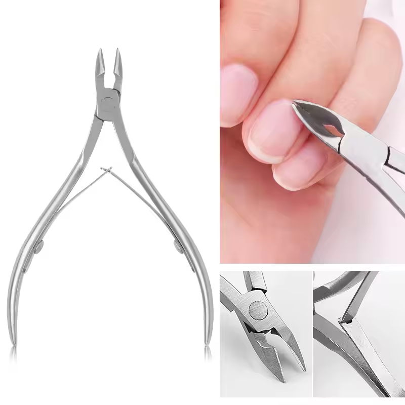 Stainless Steel Finger and Toe Nail Cutter with Dead Skin Removal ...