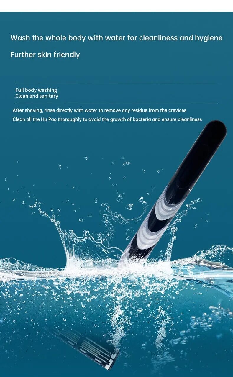 Brand new design men's razor for shaving, featuring a three-layer ...