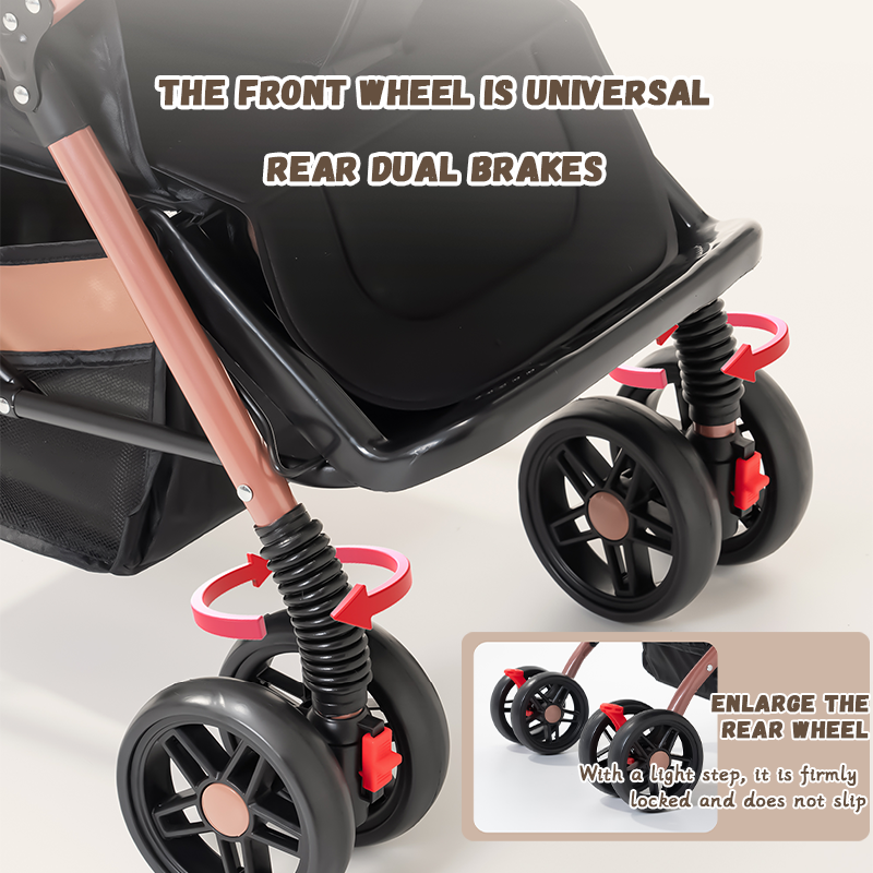 Stroller baby Foldable for Cabin Compact Stroller Basket with ...