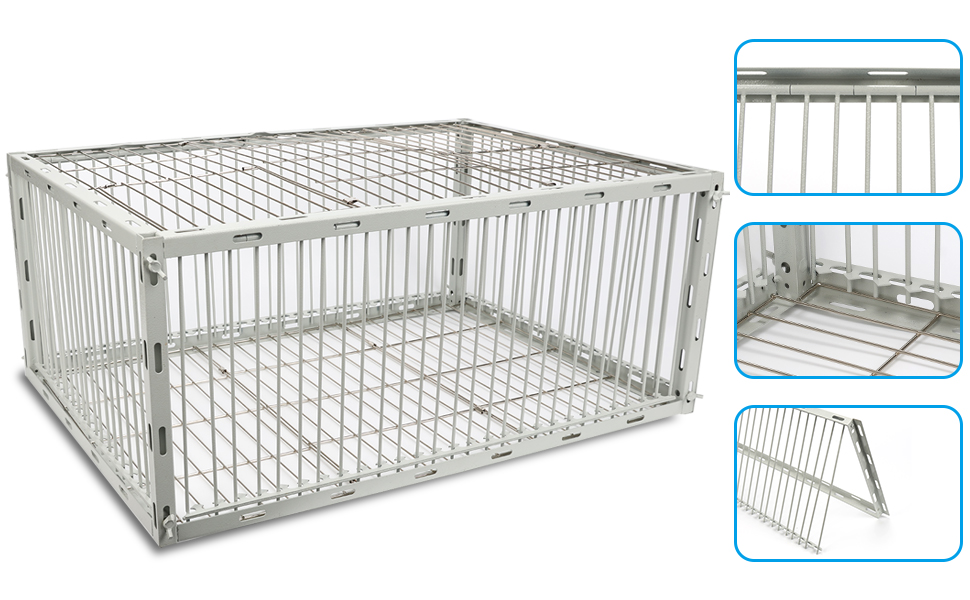 Heavy-duty anti-escape bird catching cage, all-weather outdoor animal ...