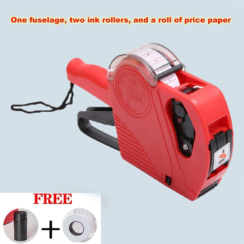 8 Digit Price Label Gun Crown Price Label Machine with Label Starter ...