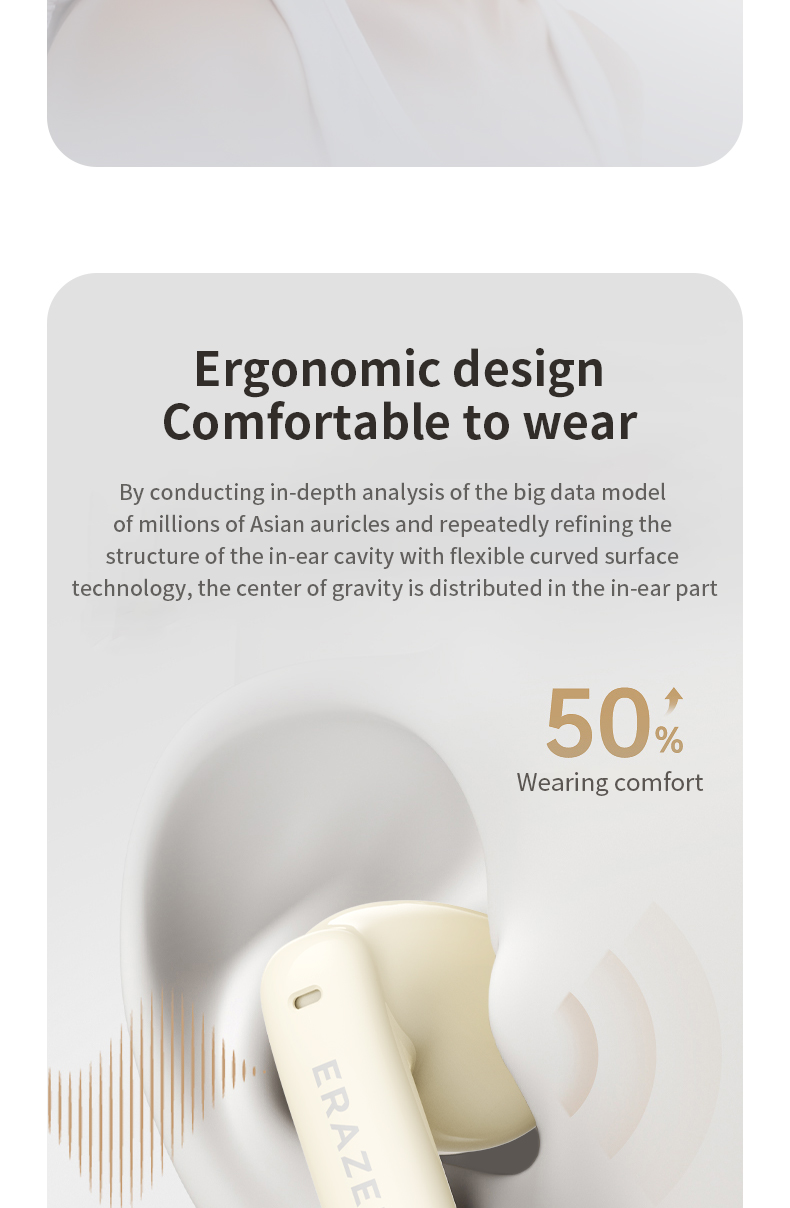 Lenovo ERAZER Earbuds EK159 True Wireless Bluetooth Earphone HD Stereo ...