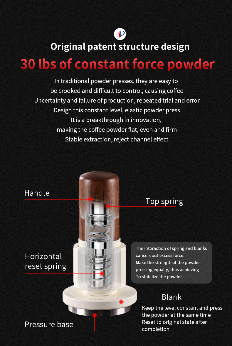 Bincoo Impact Powder Hammer Constant Force 30 Pound Coffee Threaded ...