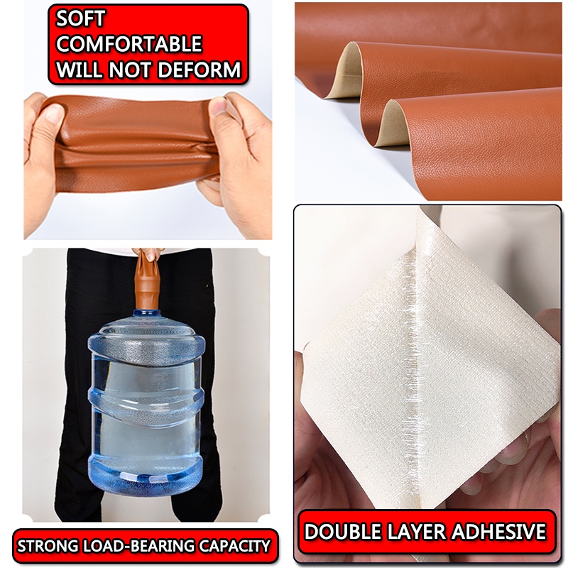 Buy 1 Get 3-20CMx30CM Sofa Leather Repair Adhesive Sticker Kulit Sofa ...
