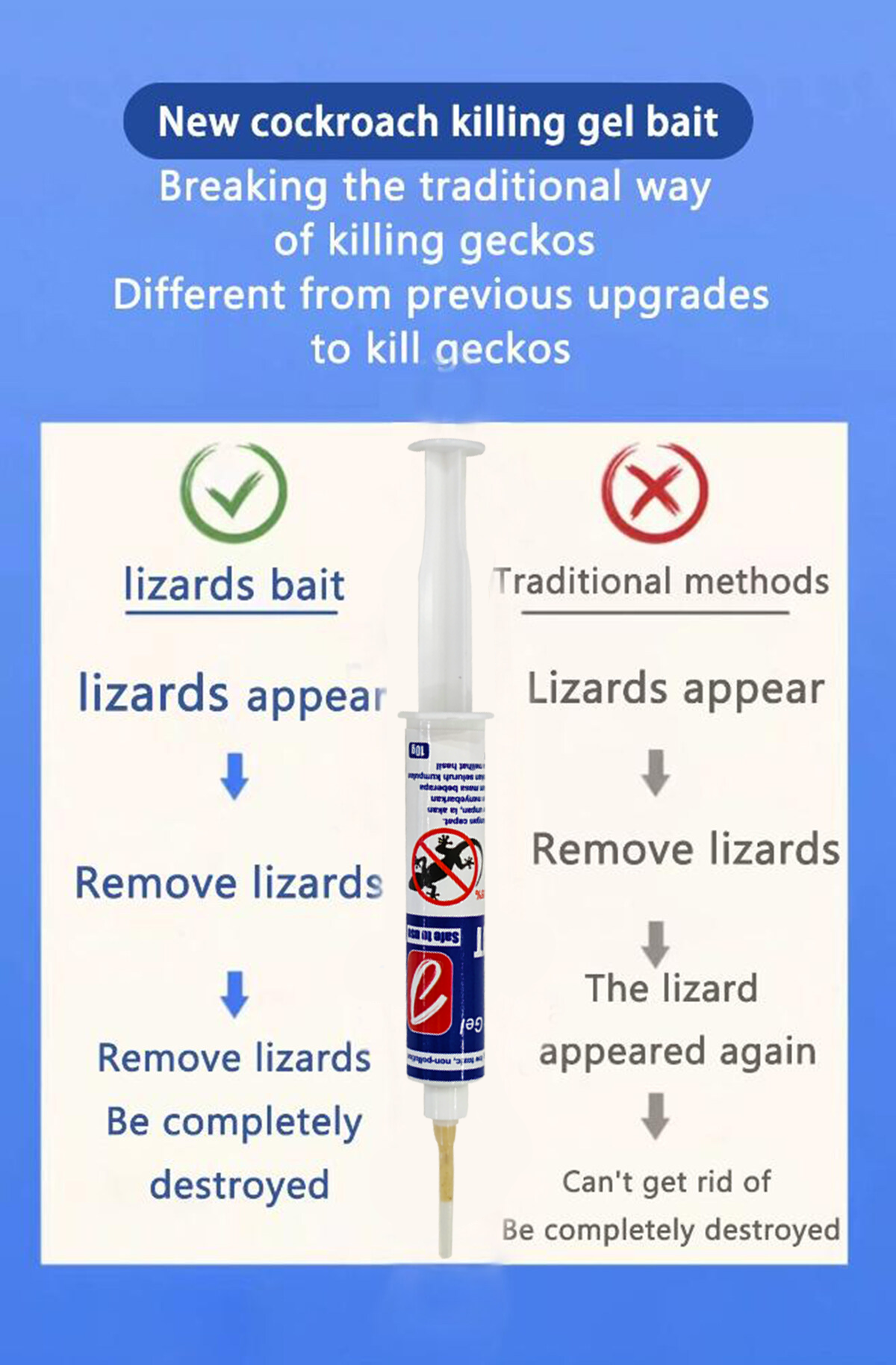 【READY STOCK】🦎1 drop kills all lizards racun cicak paling berkesan Prevention & Trapping Chain ...