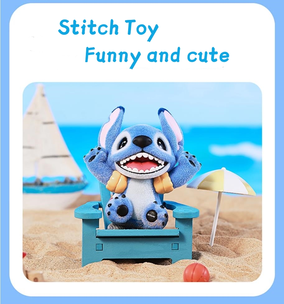 Disney Stitch Furry Adventures Series Blind Boxes Toy Collection ...