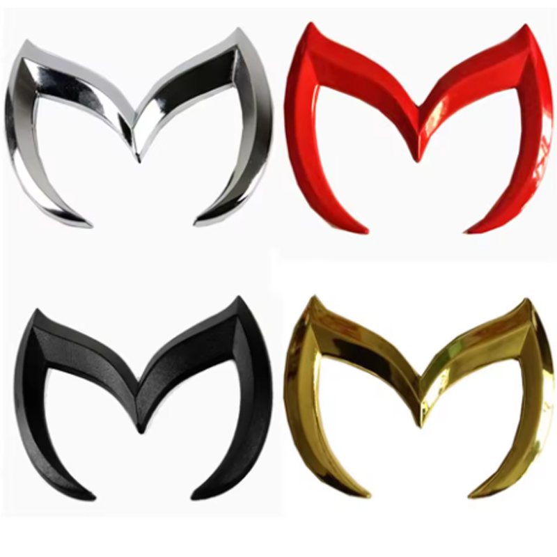 Auto 1Pc Car Styling Auto Emblem 3D Sticker Logo Stickers for Mazda 2 3 ...